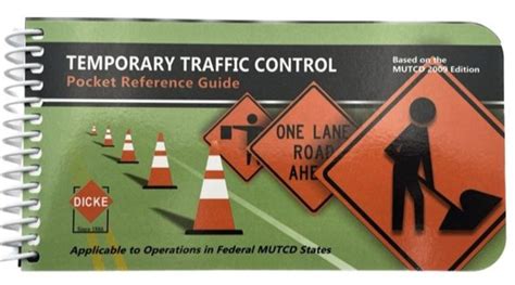Temporary Traffic Control Pocket Reference Guide For Sale D E Gemmill