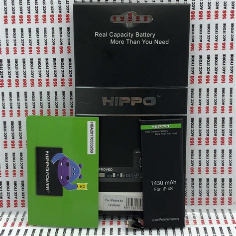 Jual BATERAI HIPPO IPH S BATERAI DOUBLE POWER HIPPO Shopee Indonesia