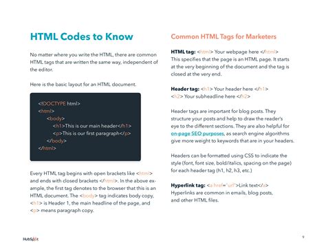 Guide To Html Css Marketers Ms Punit Offset Printers Page 9