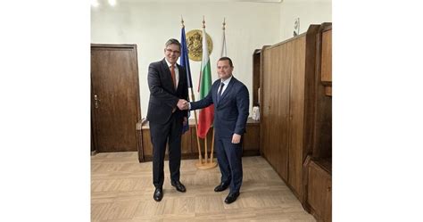 Кметът на Община Русе Пенчо Милков посрещна посланика на Нидерландия