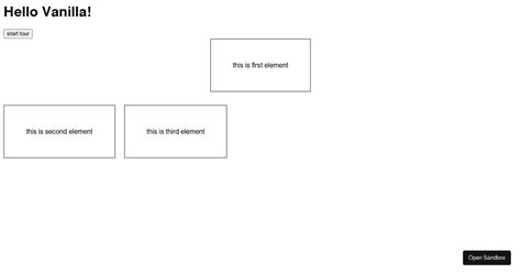 Vanilla Js In App Guide Codesandbox