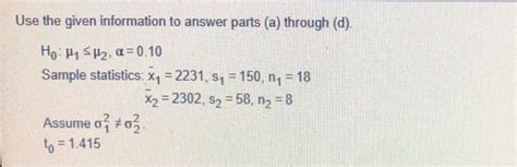 Solved A Find The Standardized Test Statistic Chegg