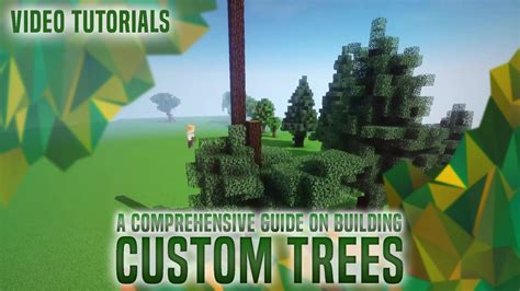 Guide On Building Good Looking CUSTOM TREES Minecraft Map