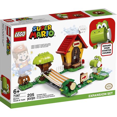 Lego Super Mario Marios House And Yoshi Expansion Set Building Kit