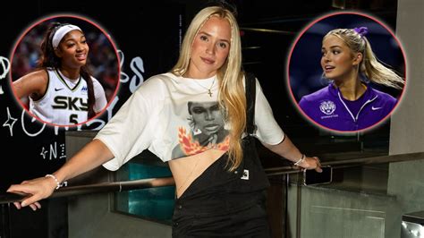 Angel Reese Livvy Dunne Drop Jaws As Hailey Van Lith Sizzles In New Swimsuit Cover