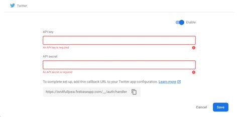 Firebase Authentication Ionic 6 Full Starter App