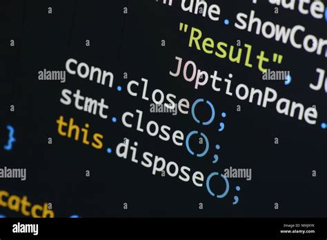 Real Java Code Developing Screen Programing Workflow Abstract