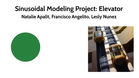 Sinusoidal Modeling Project Elevator By Natalie Apalit On Prezi