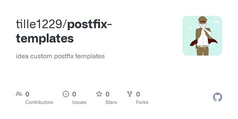 github tille1229 postfix templates idea custom postfix templates