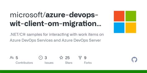 GitHub Microsoft Azure Devops Wit Client Om Migration Guide NET C Samples For Interacting