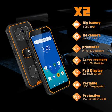 Buy Wholesale China 5 5inch Ip68 Rugged Phones Android 10 0 4gb 64gb Mobile Phones Rugged