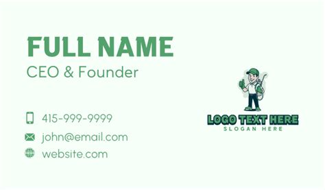 Fog Insecticide Fumigation Business Card Business Card