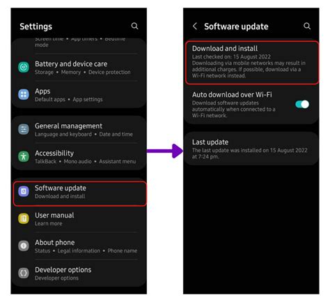 How To Check Your Mobile Os Version And Update Availability Tibcert Knowledge Base