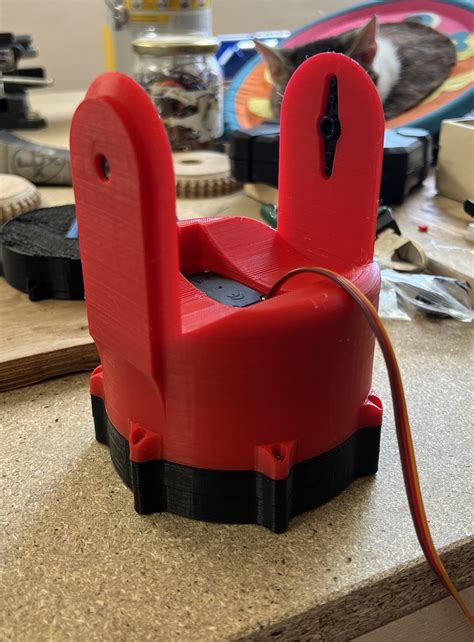 2 Axis Raspberrypi Remote Ir Camera Robot By Piotrc Download Free Stl