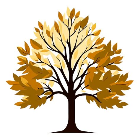 Premium Vector Maple Tree Vector Graphic In 2d Vector Style Detailed