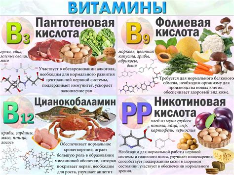 Витамин рр (никотиновая кислота): в каких продуктах содержится, польза ...