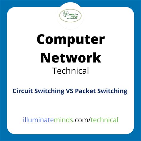 Circuit Switching VS Packet Switching Illuminate Minds