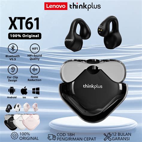 Jual Lenovo Thinkplus Xt New Tws Bluetooth Headset Nirkabel Earphone Tahan Air Headphone