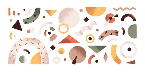 Premium Vector Abstract Geometric Shapes Set Modern Minimal Design Elements Trendy Creative