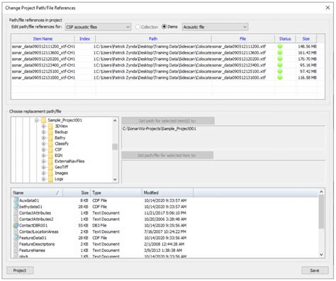 Reconnecting Project File Path References Chesapeake Technology