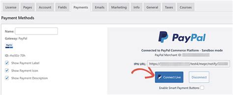 How To Connect Wordpress To Paypal Commerce