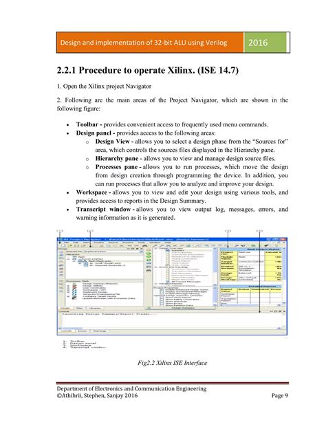 Design And Implementation Of 32 Bit Alu Using Verilog Pdf