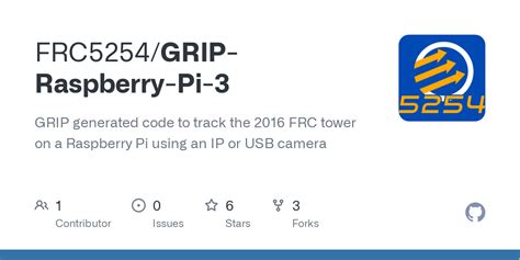 Github Frc5254 Grip Raspberry Pi 3 Grip Generated Code To Track The 2016 Frc Tower On A
