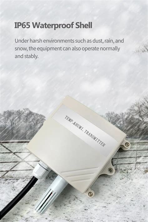Made In China Modbus Temperature Humidity Transmitter Rs485 Wifi Lorawan