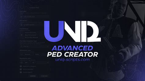 Paid Advanced Ped Creator Esxqbox Fivem Releases Cfxre Community