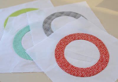 Minute Circle Quilt Block Tutorial