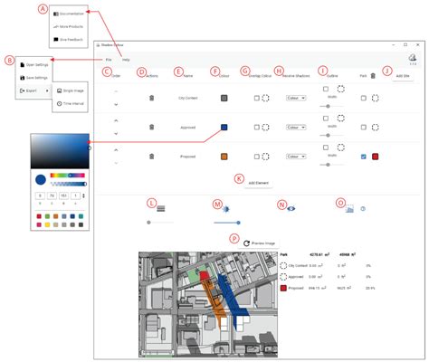 Shadow Colour Interface Agile Form Software For Architects