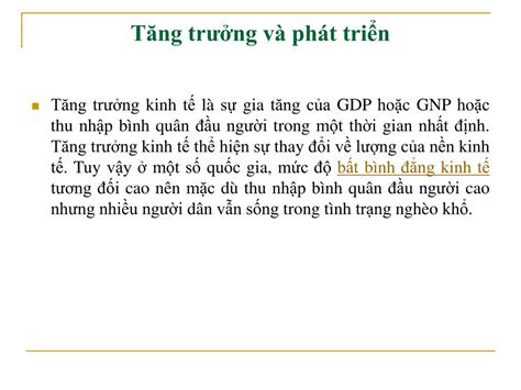 PPT KINH TẾ HỌC PHÁT TRIỂN PowerPoint Presentation free download ID 742333