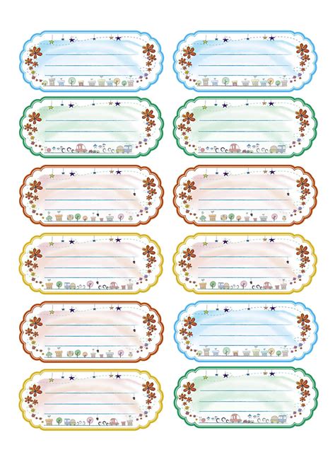 Етикет за тетрадка Kalendar365 Su