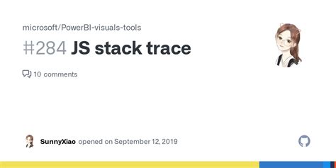 Js Stack Trace · Issue 284 · Microsoftpowerbi Visuals Tools · Github