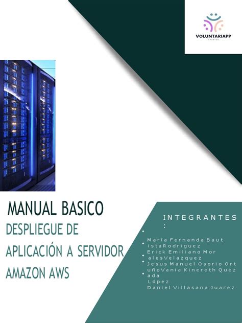 Manual De Despliegue De Aplicación Pdf