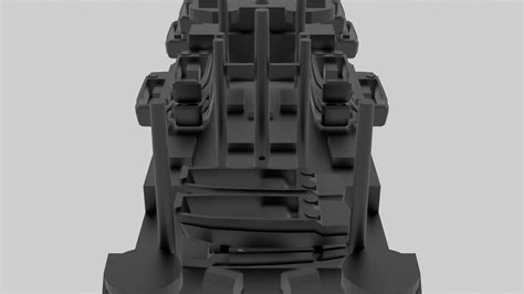 uss haskell model for small scale printing free 3d model 3d printable
