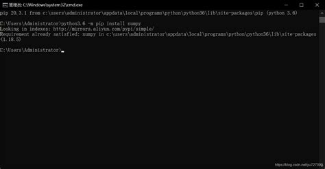 如何在cmd下切换python版本执行pip install 如何切换我得cmd中的pip csdn博客