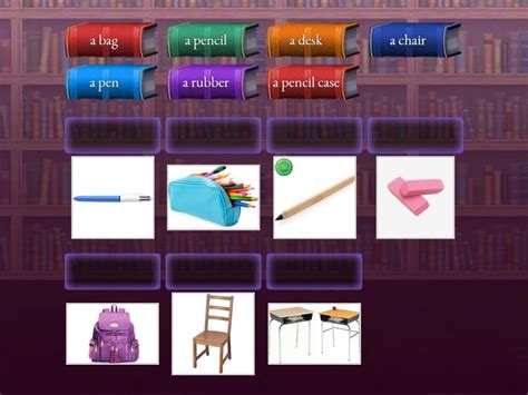 Classroom Matching Match Up