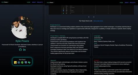 Kyle P On Linkedin Softwaredevelopment Javascript React Portfolio
