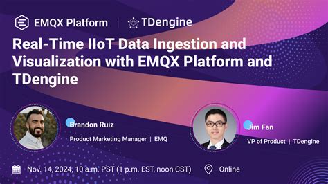 Real Time Iiot Data Ingestion And Visualization With Emqx Platform And