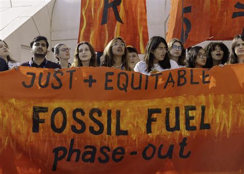 La Cop28 Sonne Le Glas Pour Les énergies Fossiles Maintenant Du Financement Et Une Transition