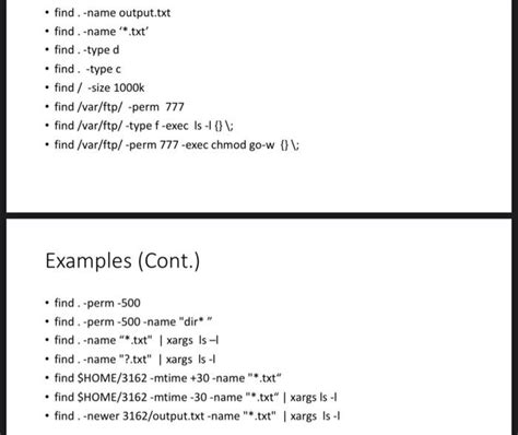 Solved Find Name Outputtxt Find Name Txt Find