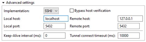 Add Automatic Port Forwarding For Url Connection Configuration With Ssh · Issue 17861 · Dbeaver