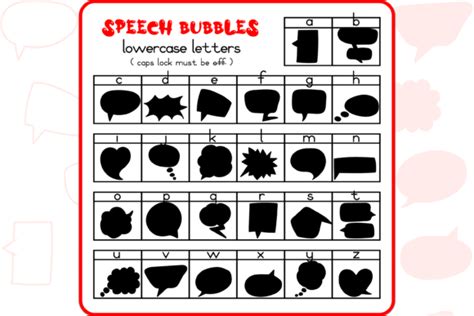 The Speech Bubbles Font Font Canyon