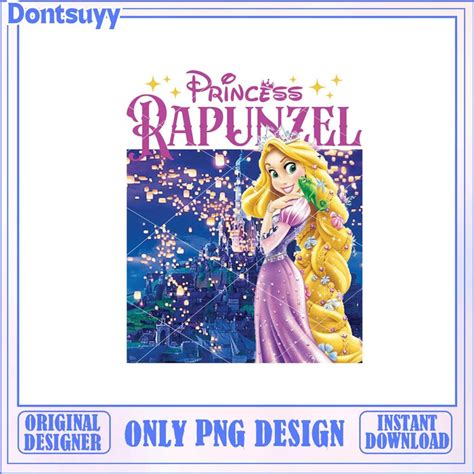 Princess Rapunzel Png Graphic For Instant Download Design High Quality Svg And Png Files For
