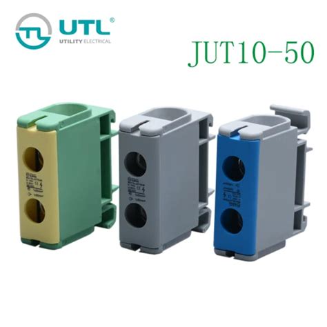 Utl DIN Rail Mounting Distribution Aluminum Connector Terminal Block Big Current Terminal Block