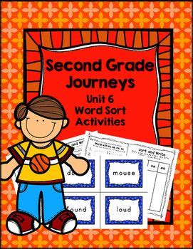 Second Grade Journeys Unit 6 Differentiated Word Sort Activities | Word sort activities, Word ...