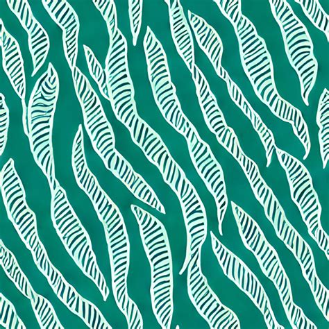 Delicate Leafy Foliage Pattern · Creative Fabrica