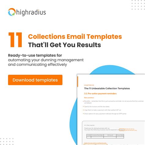 Highradius On Linkedin Top 11 Collections Email Templates [copy Paste Send]