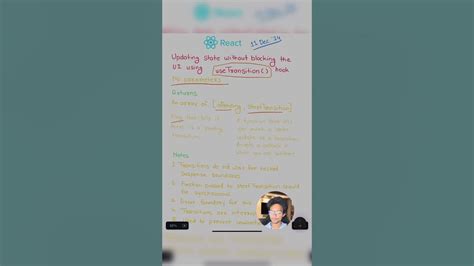 Updating State Without Blocking The Ui Using Usetransition Hook 🪝 In Reactjs Youtube